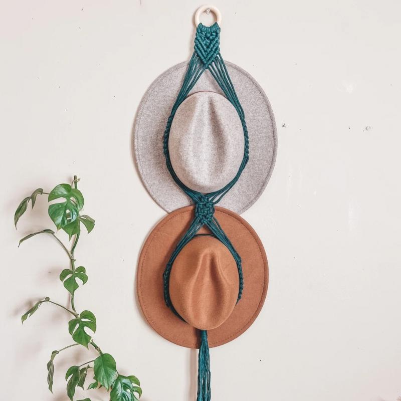 Hat Hangers – Botanical Knots Studio